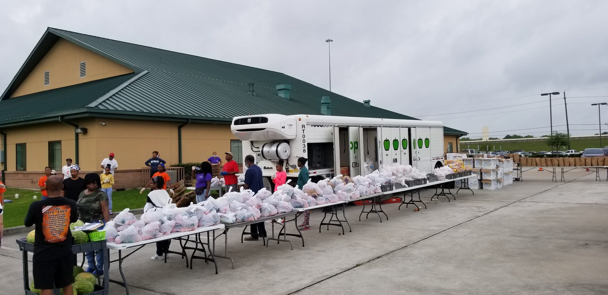 Volunteer Food Giveaway Preparation The Higher Way Church